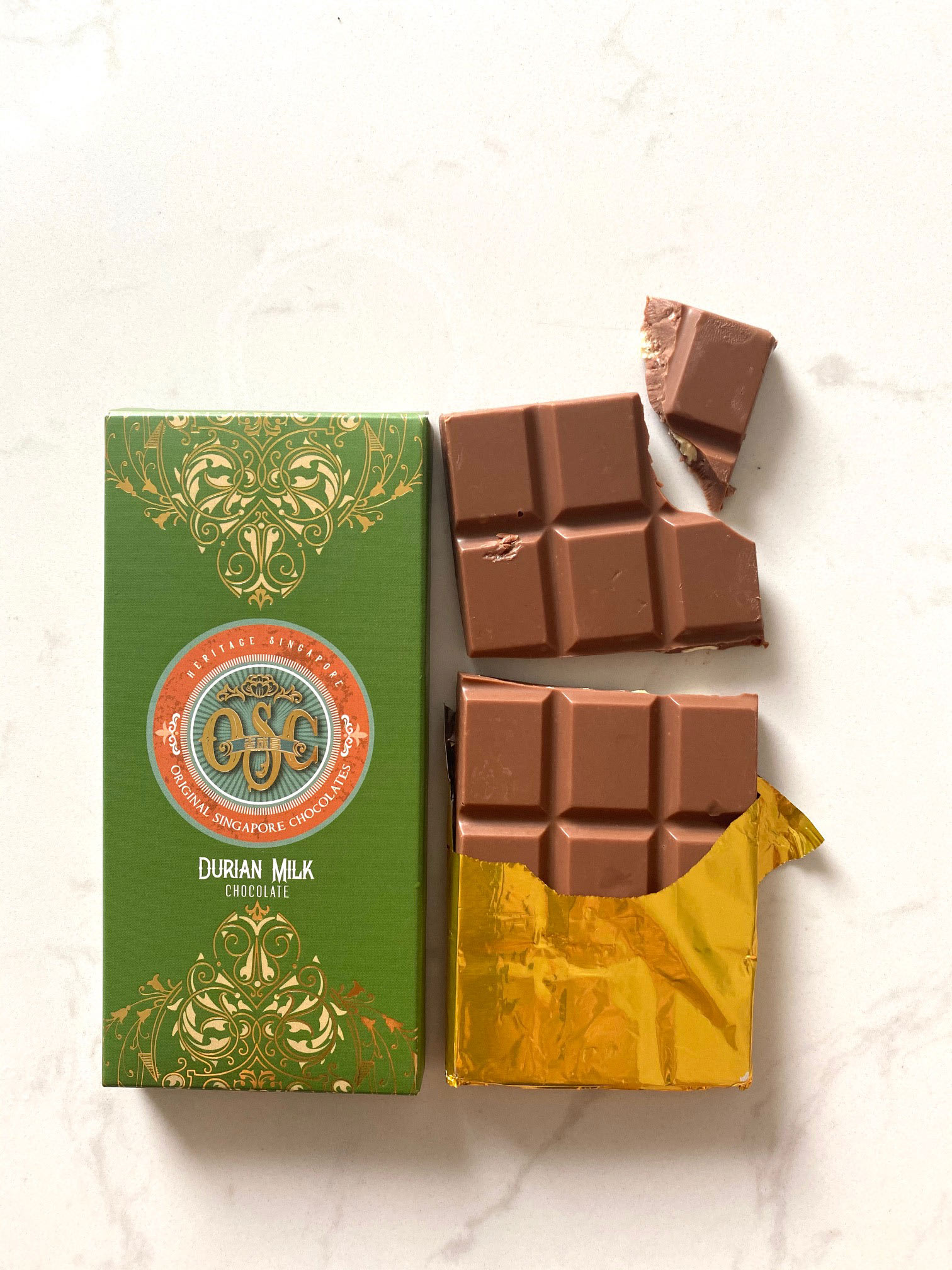 Old Seng Choong’s New Pandan Chiffon Cake & Durian Milk Chocolate: Nice ...