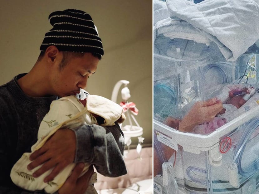 Shawn Yue’s Daughter, Who Was Born Prematurely, Weighed Only 1kg At ...