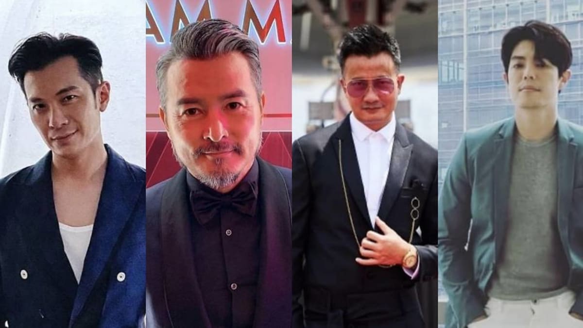 Malaysian-born actors Chris Lee, Shaun Chen, Chen Han Wei, Zhang Yao ...