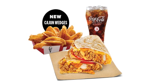 KFC Cheesy Zinger Meltz重磅回归 搭配Cajun Wedges美味升级 - vibes by 8world