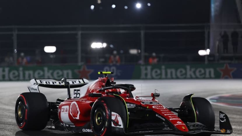 Sainz shocked by grid penalty after drain cover drama - CNA