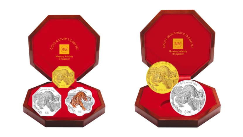 Year of the Tiger coins unveiled - CNA