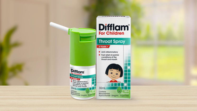 Ease your child’s discomfort: Spray away the pain of sore throats