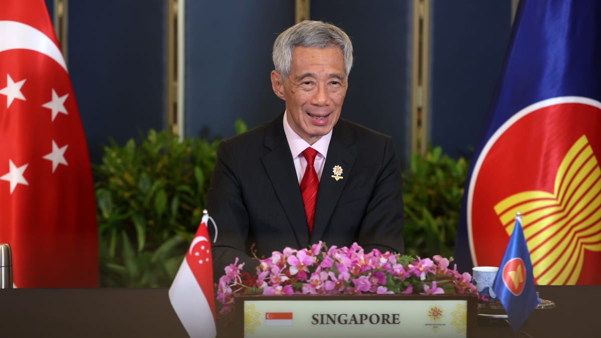 Pm Lee Attends Asean Summits In Cambodia First To Be Held In Person