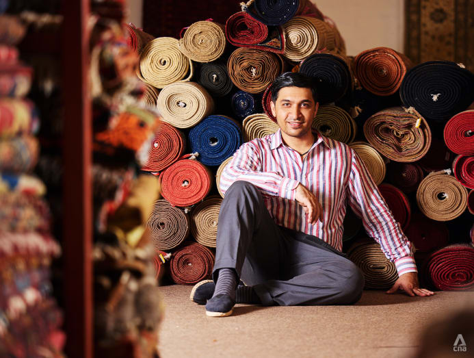 Lotto Carpets Gallery's sixth generation boss, Imran Abid Mir - CNA Luxury