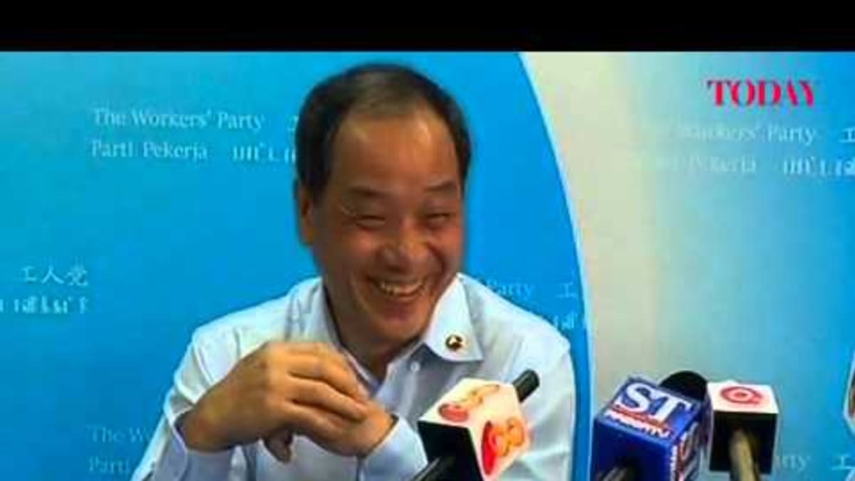 Lee Li Lian is announced as the Workers' Party candidate for Punggol ...