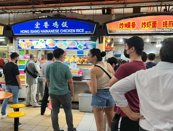 Chicken rice run: Customers dig in as Malaysia export ban looms - CNA ...