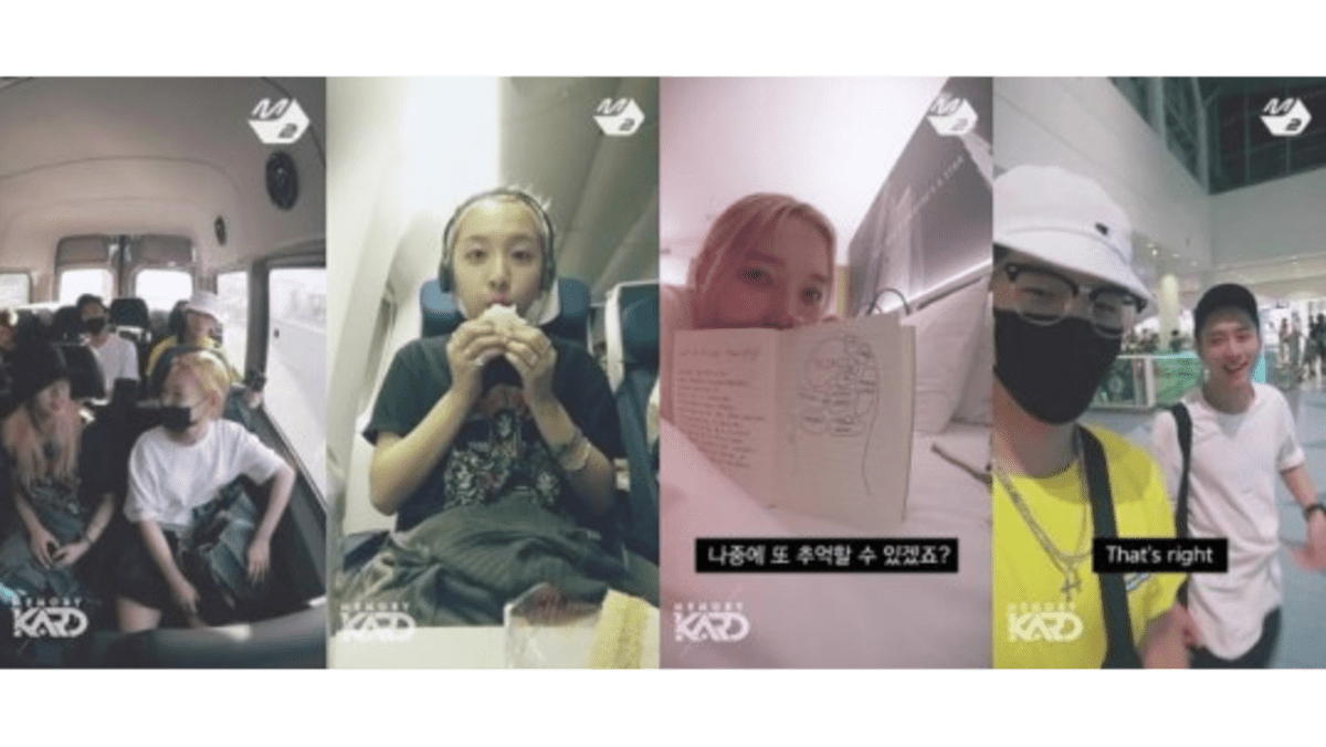 K.A.R.D Shares Special Moments Through Mnet M2 - 8days