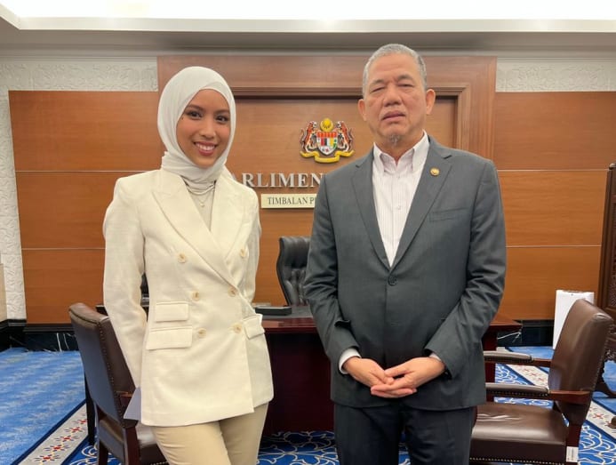 27-year-old Aziza Aznizan co-founded NGO Paint the World Malaysia as a ...