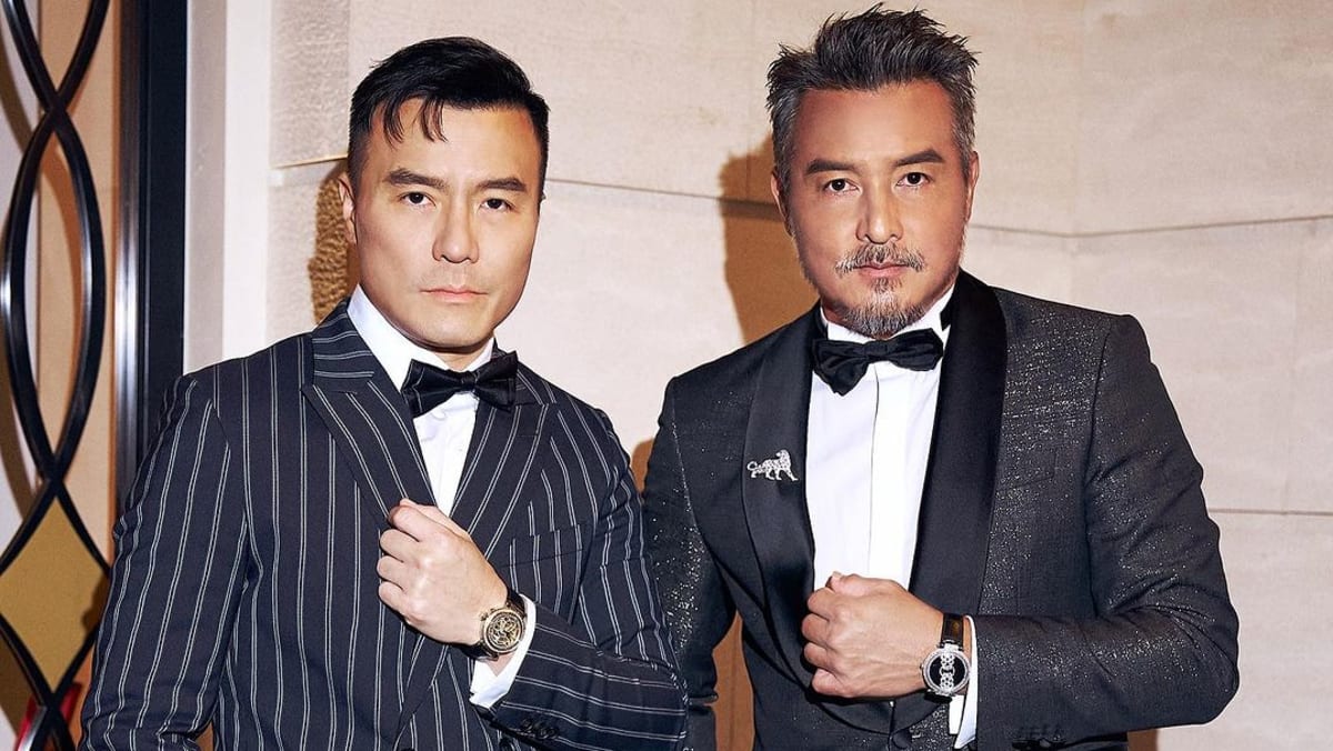 Actors Christopher Lee and brother Frederick Lee make rare appearance ...