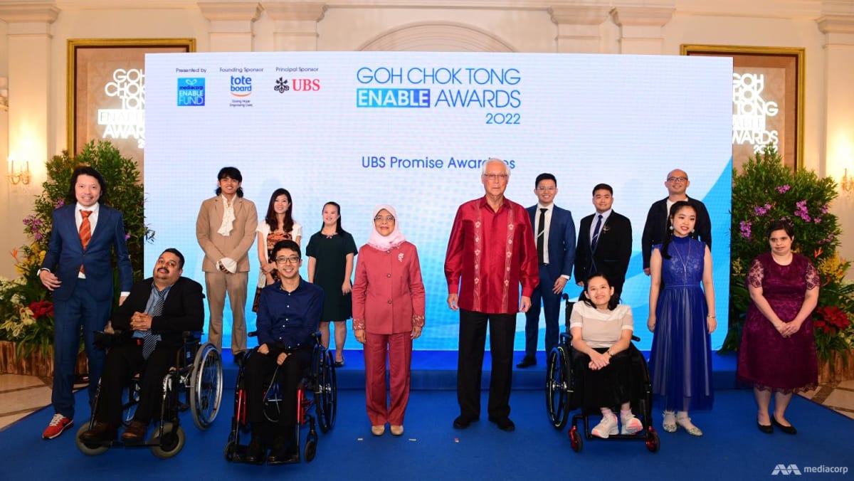 15 people with disabilities honoured at 4th Goh Chok Tong Enable Awards ...