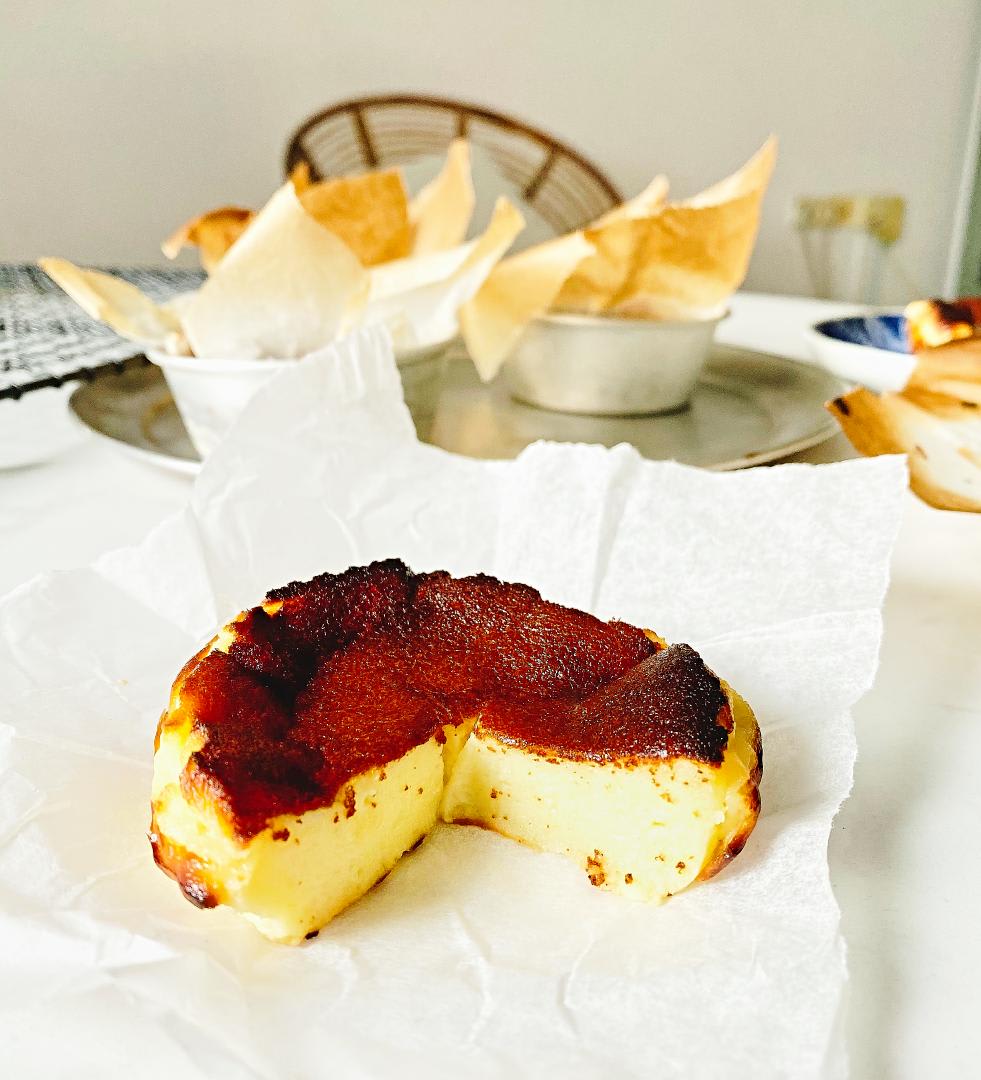 Make Yourself A Mini Basque Burnt Cheesecake In Under An Hour - 8days