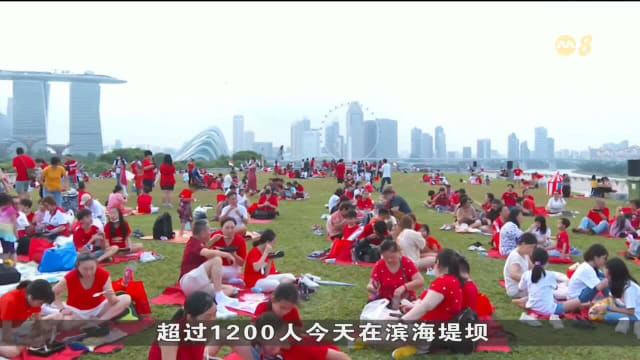 逾1200人参与华社自助理事会举办的健康生活节 - 8world