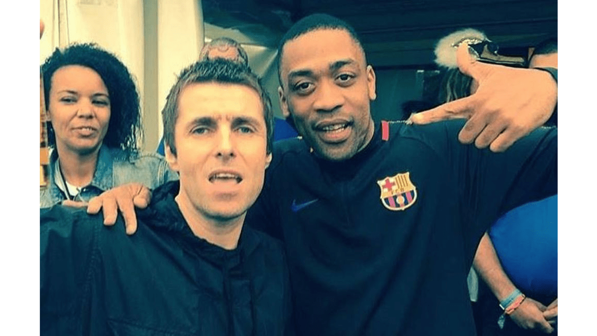 Liam Gallagher parties with grime stars Wiley and Stormzy at ...