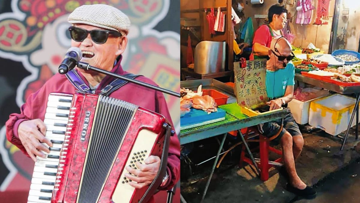 Blind Taiwanese Singer Lee Ping-Huei, 71, Earns S$474 A Month Busking ...