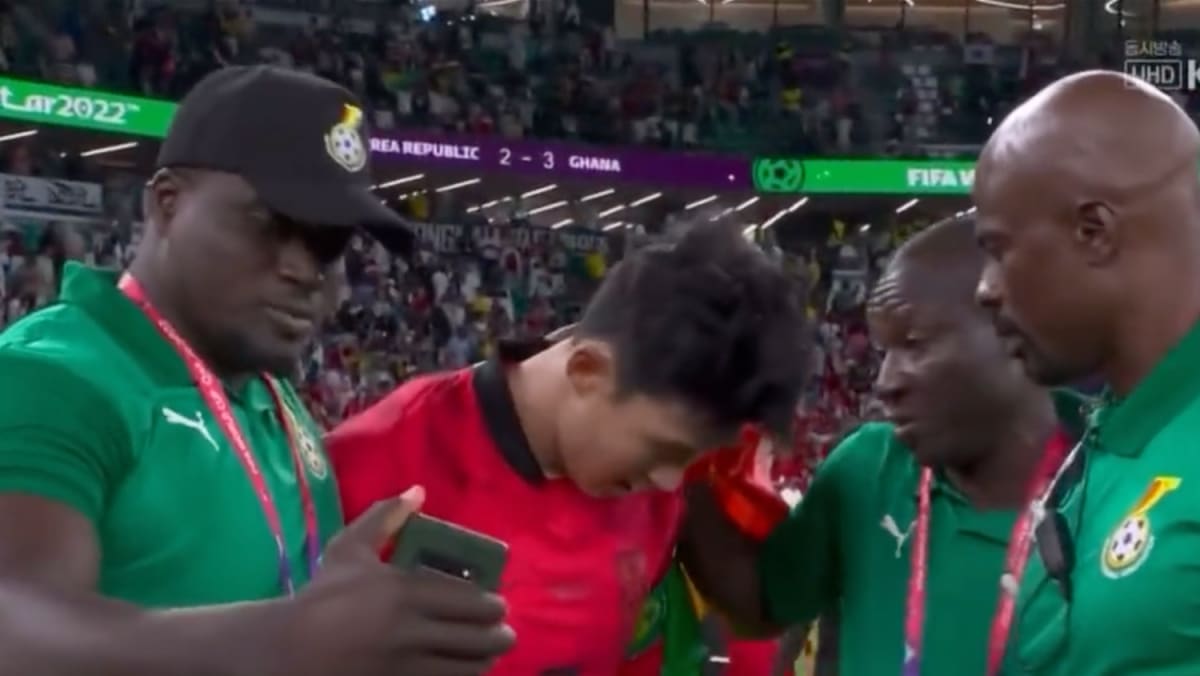Ghana team official faces backlash for trying to take selfie with ...