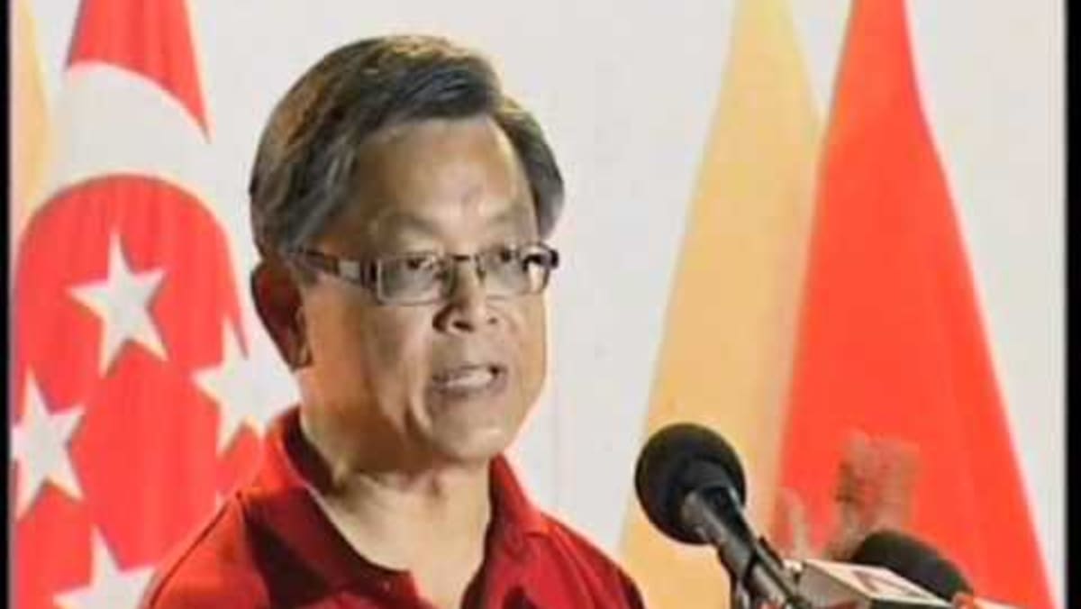 SDP's Tan Jee Say at Holland-Bukit Timah GRC rally, May 1 - TODAY