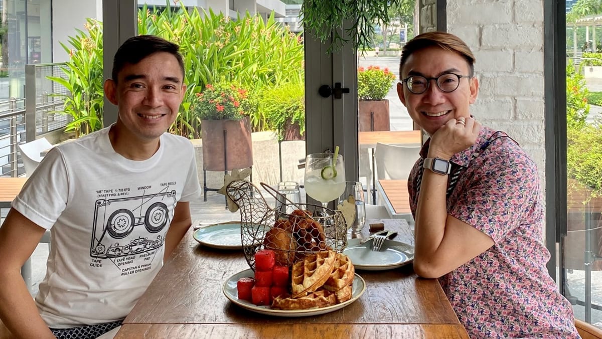 Brothers Hossan and Stanley Leong want to host a radio show or podcast ...