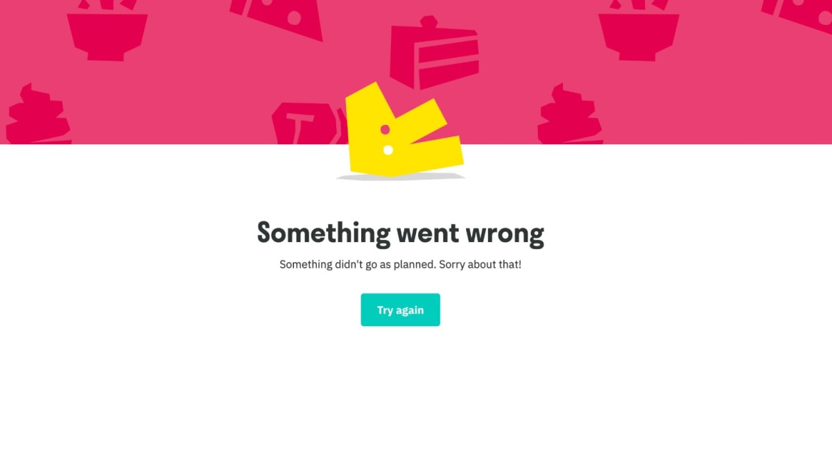 Deliveroo app and website down in apparent outage - TODAY