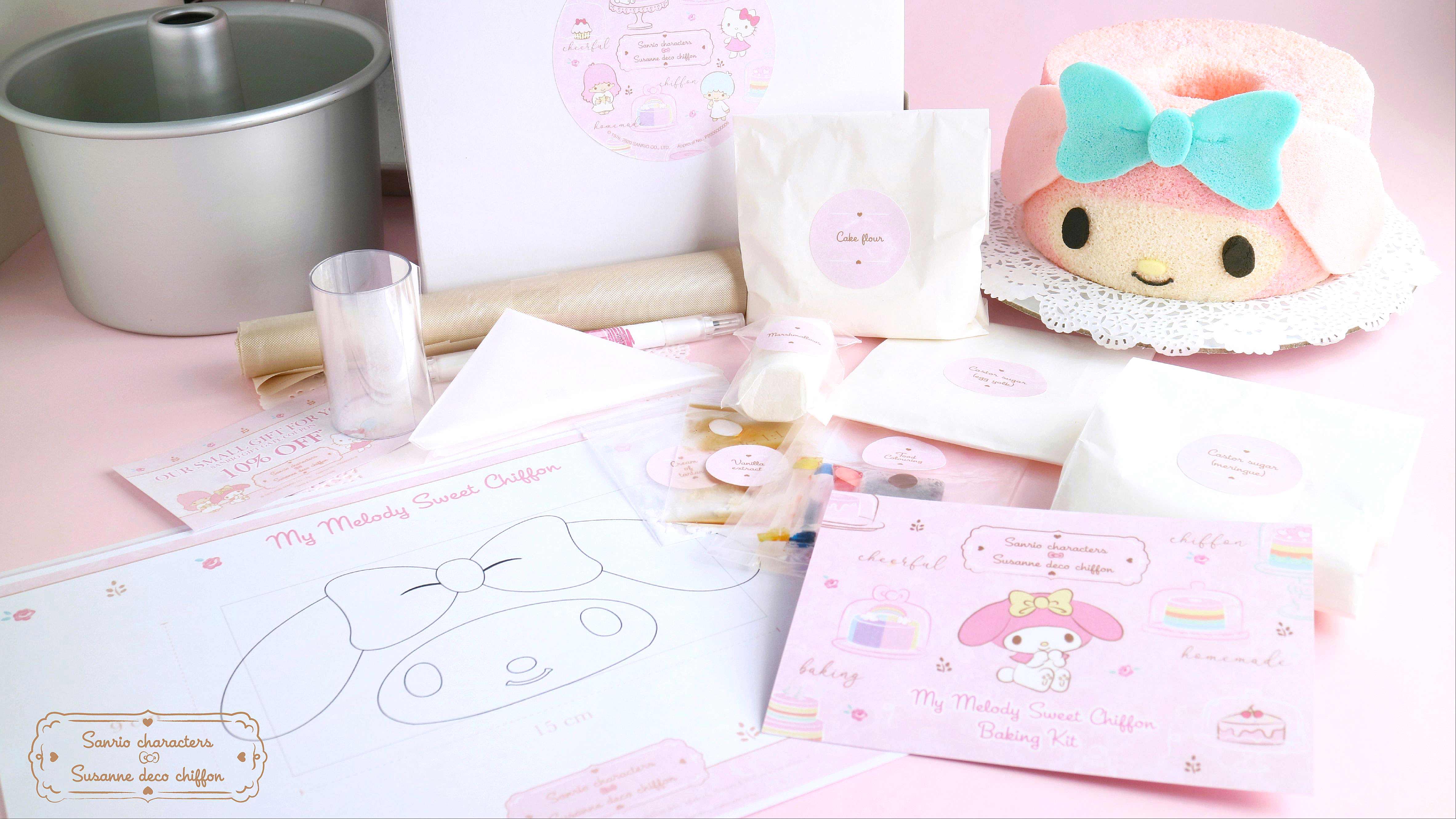 Sanrio Launches My Melody, Hello Kitty Baking Kits & Online Classes In ...
