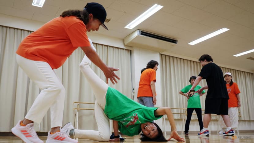Japan's seniors embrace breakdancing, inspired by Olympic debut - CNA