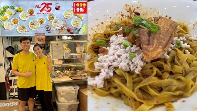 盼为本地小贩文化延续新篇章 年轻夫妻档创“No.25肉脞面” - vibes by 8world