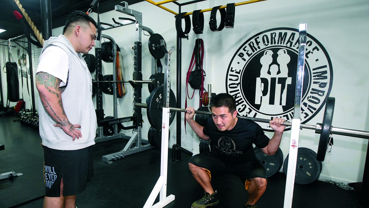 A basic way of working up a sweat - TODAY