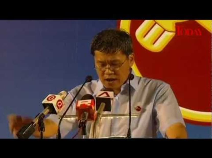 Hougang By-Election 2012: WP Rally, May 22 - Png Eng Huat. - TODAY