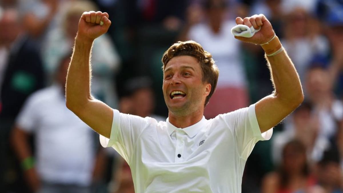 Britain's Broady finally gets his Wimbledon moment - CNA