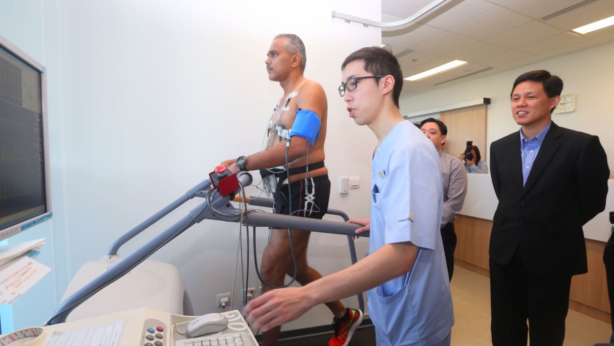 New one-stop cardiac screening facility for NS personnel launched - TODAY