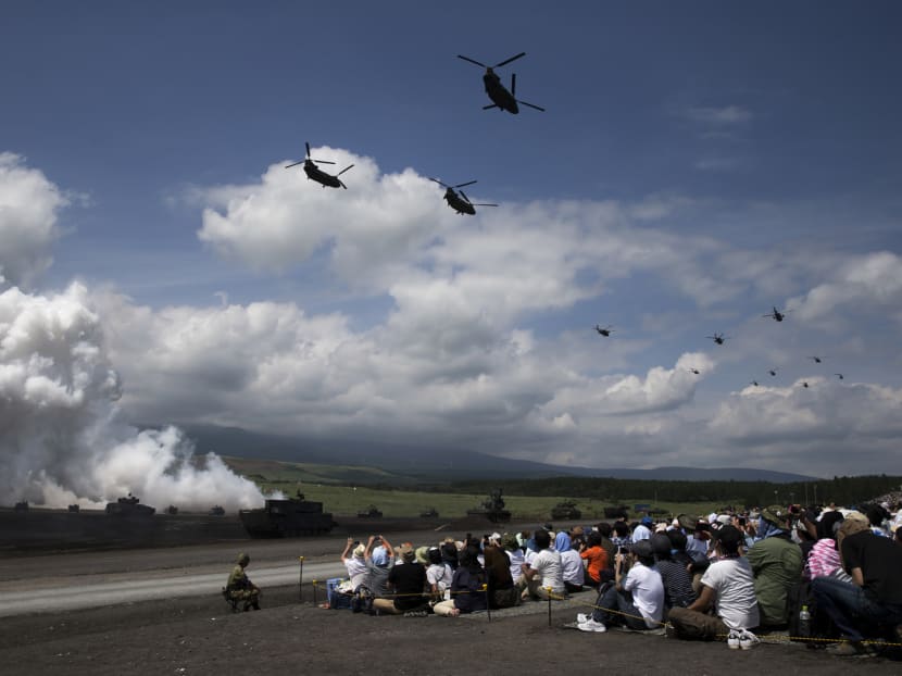 A pacifist Japan starts to embrace the military - TODAY