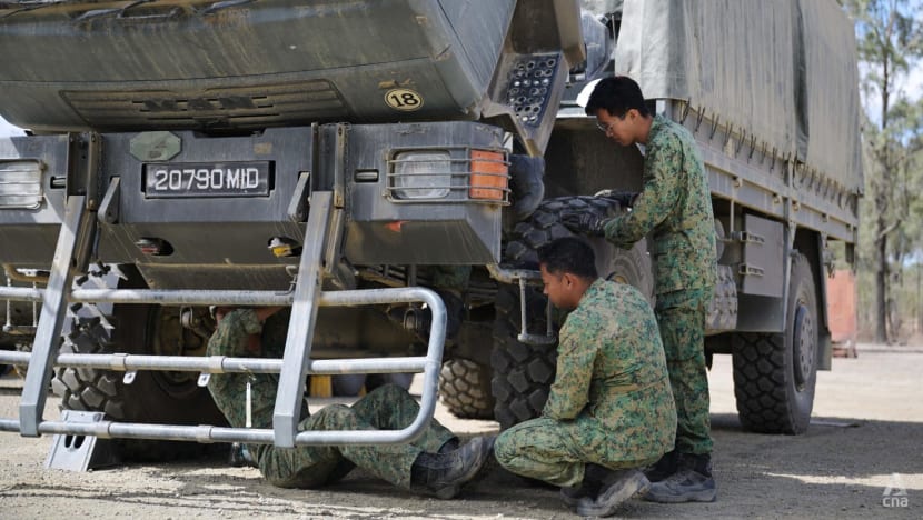 How the Singapore Armed Forces shipped over 400 military vehicles to ...