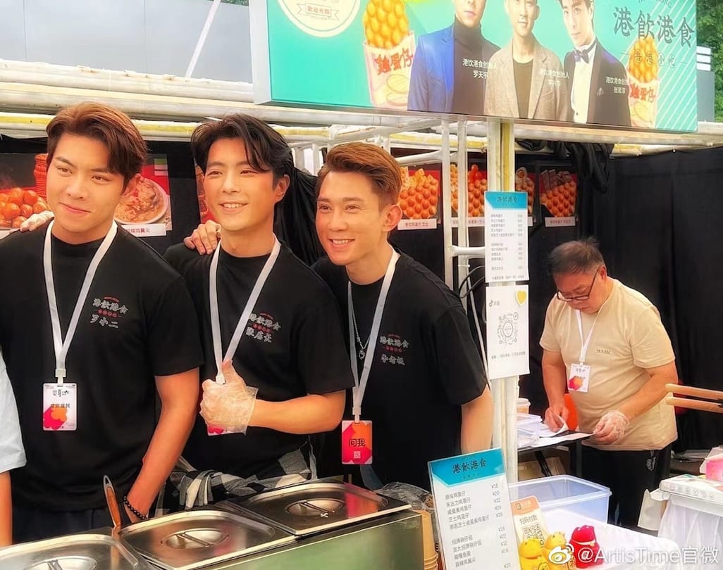 TVB Actor Stanley Cheung Spotted Selling Street Food In Shenzhen With ...