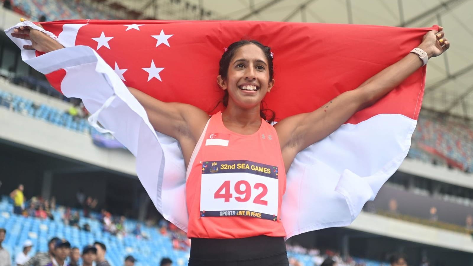 Singapore's Shanti Pereira wins 200m gold at 32nd SEA Games, retains ...