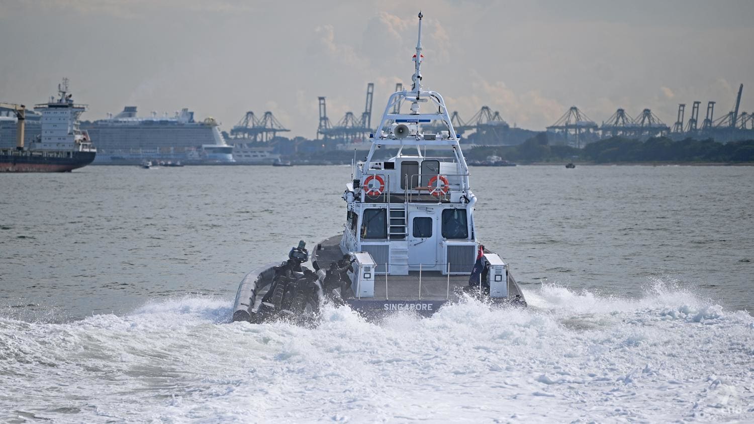 Singapore's Police Coast Guard unveils next-gen vessels - CNA