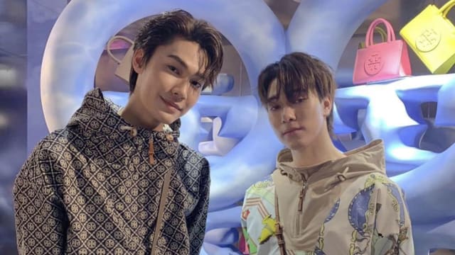 粉丝尖叫声爆棚！泰版F4 Dew和Nani快闪狮城 - vibes by 8world