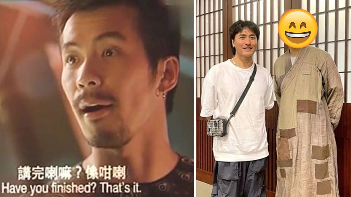 Young and dangerous actor-turned-monk Michael Lam chats with netizen at ...