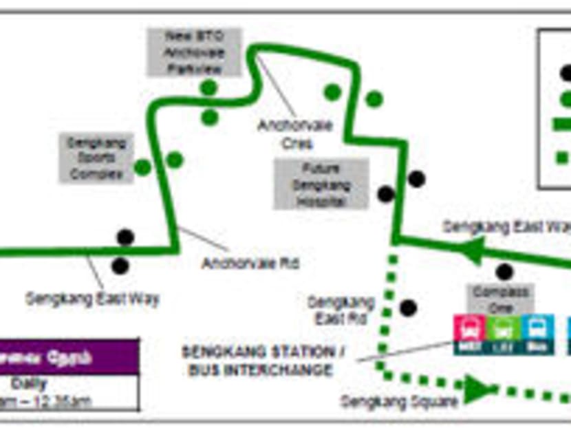 New bus interchange in Compassvale from March 12 - TODAY