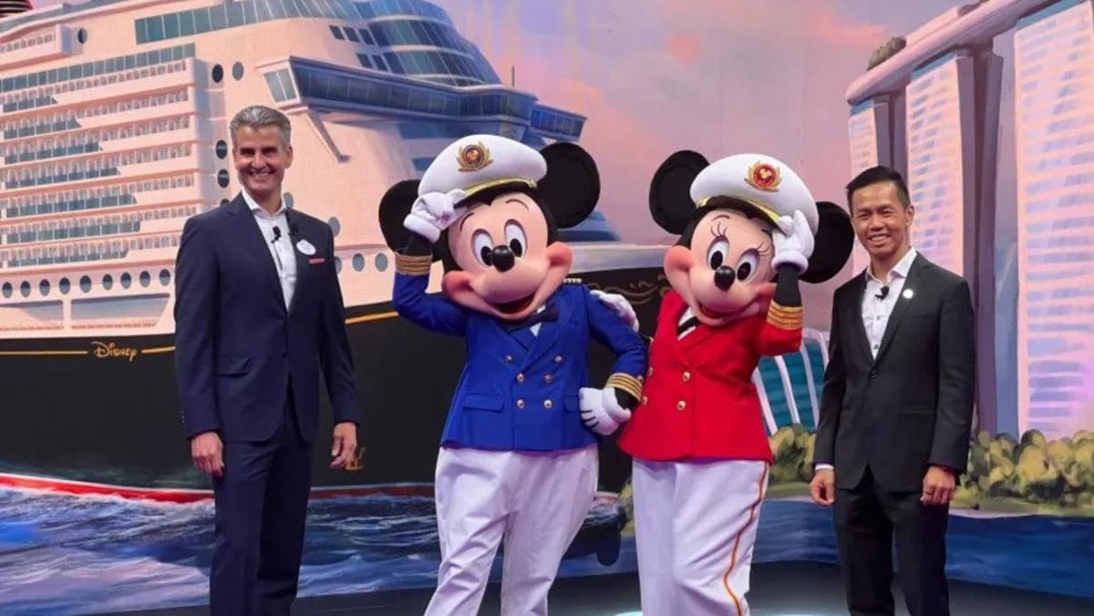 Mickey Mouse sails to Singapore: New Disney Cruise Line ship to make ...