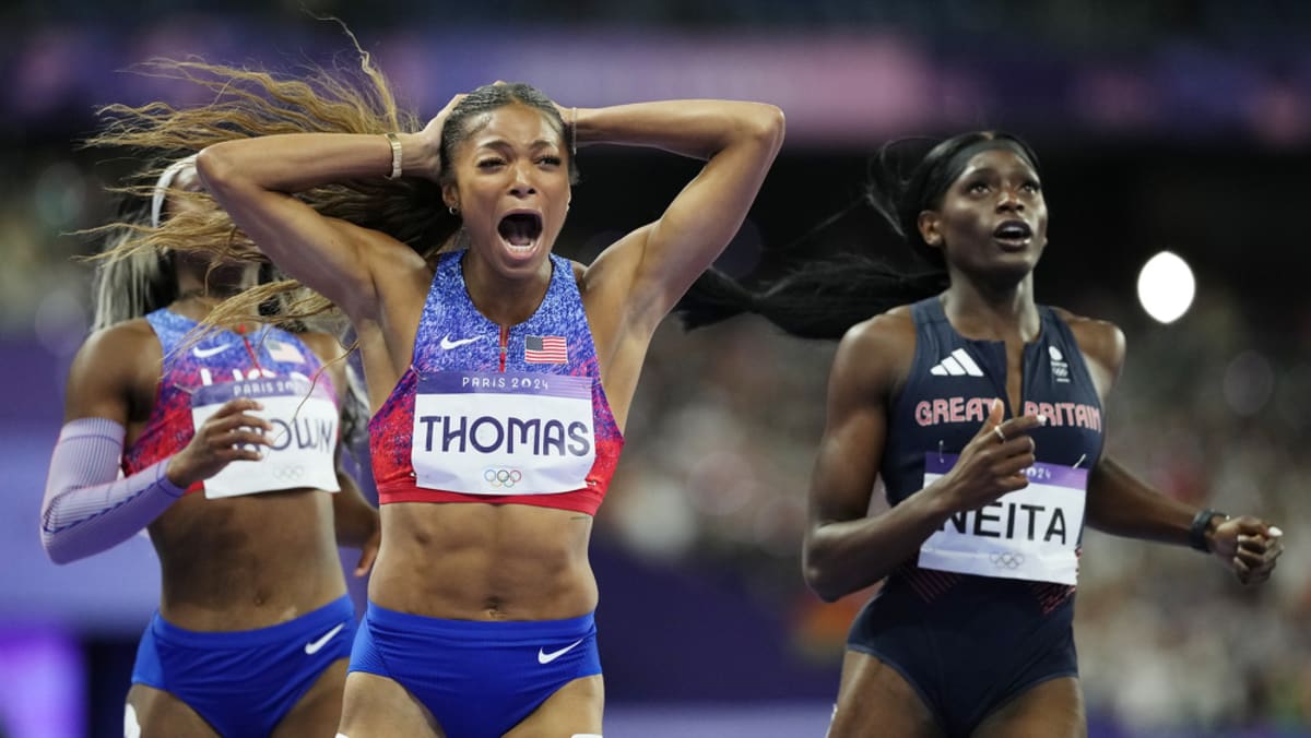 Dominant US sprinter Gabby Thomas lands first 200m global title - CNA