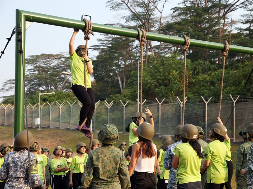 Women’s boot camp: Over 100 participants aged 13 to 60 sweat it out to ...