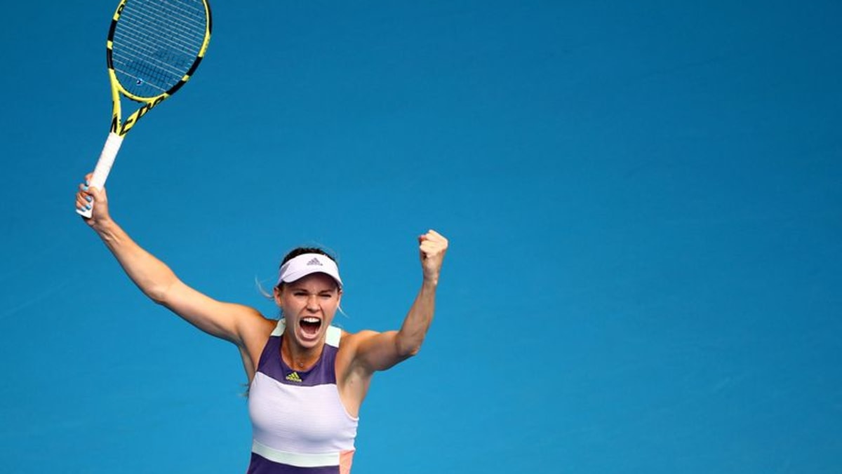 Wozniacki says hitting as well as ever ahead of comeback - CNA Wozniacki says hitting as well as ever ahead of comeback - CNA