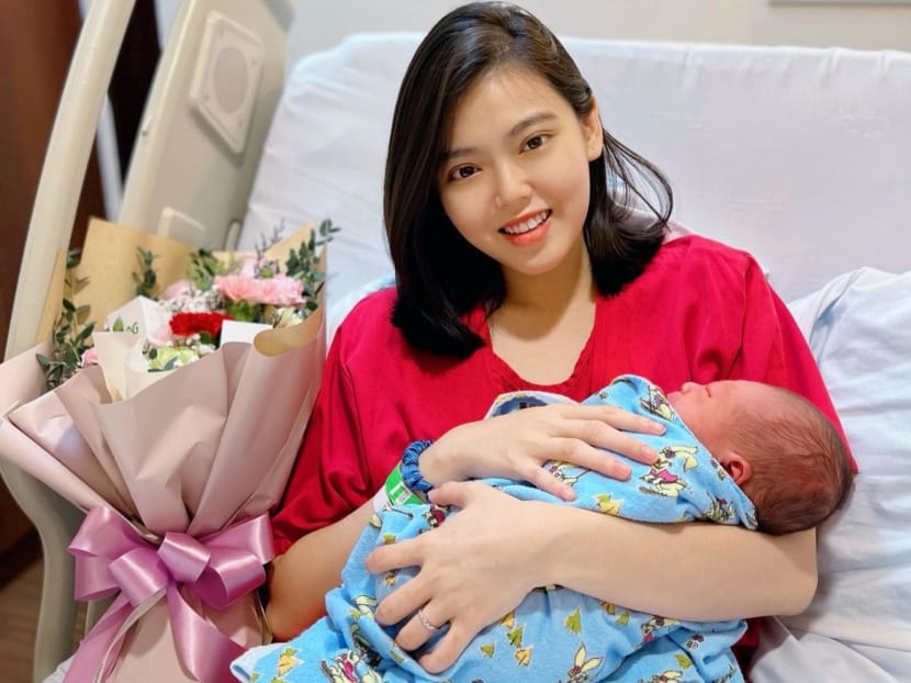 Actress Kimberly Chia gives birth to baby boy Kyzen - CNA Lifestyle