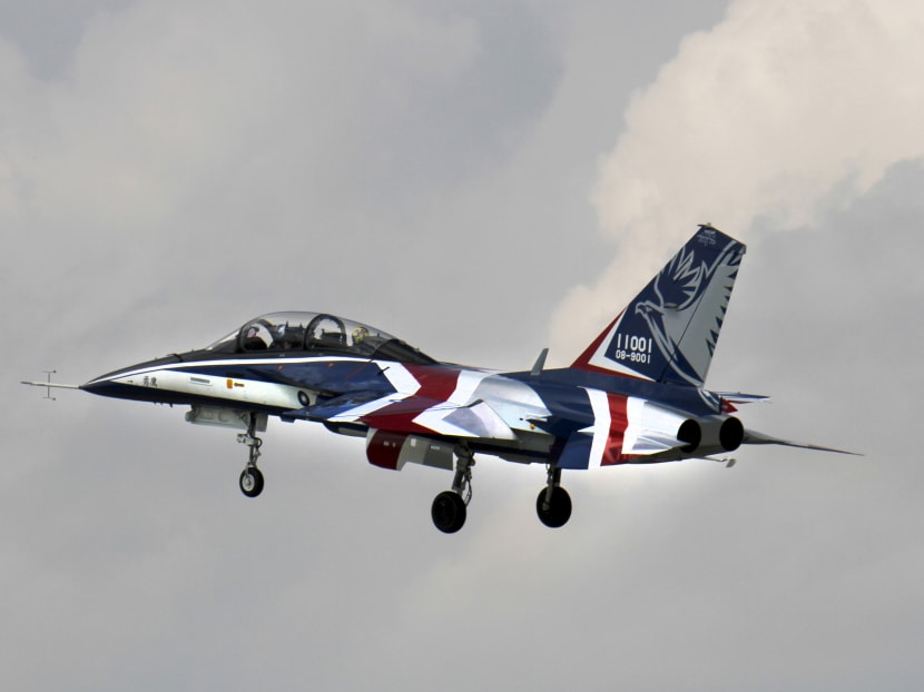 Forced into self-reliance, Taiwan unveils local trainer jet - TODAY