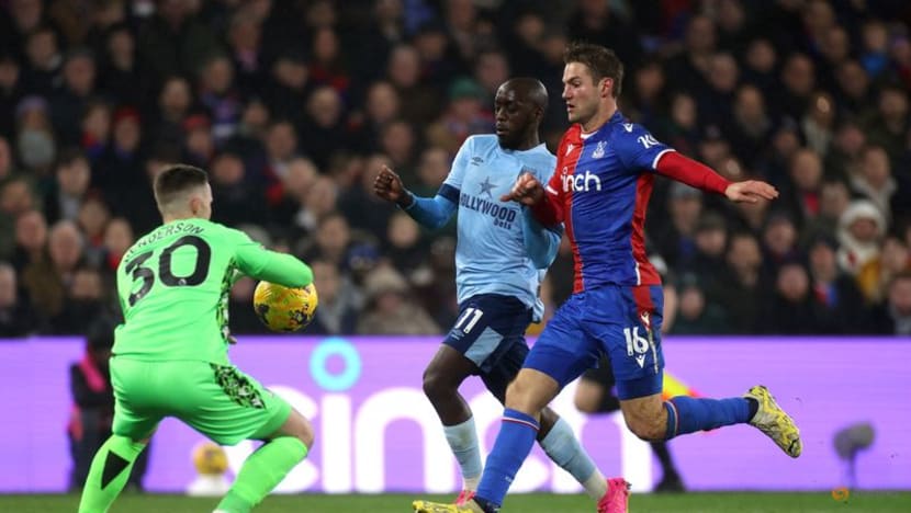 Olise double as Palace beat Brentford to snap winless run - CNA