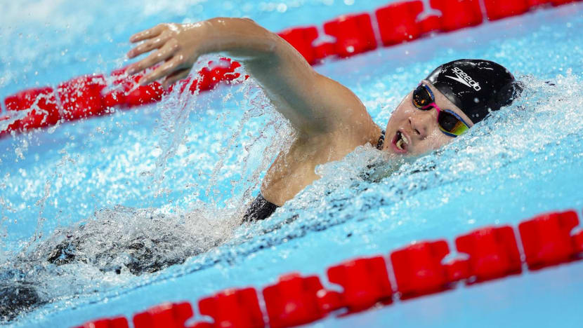 Singapore swimmer Gan Ching Hwee clocks second national record at Paris ...