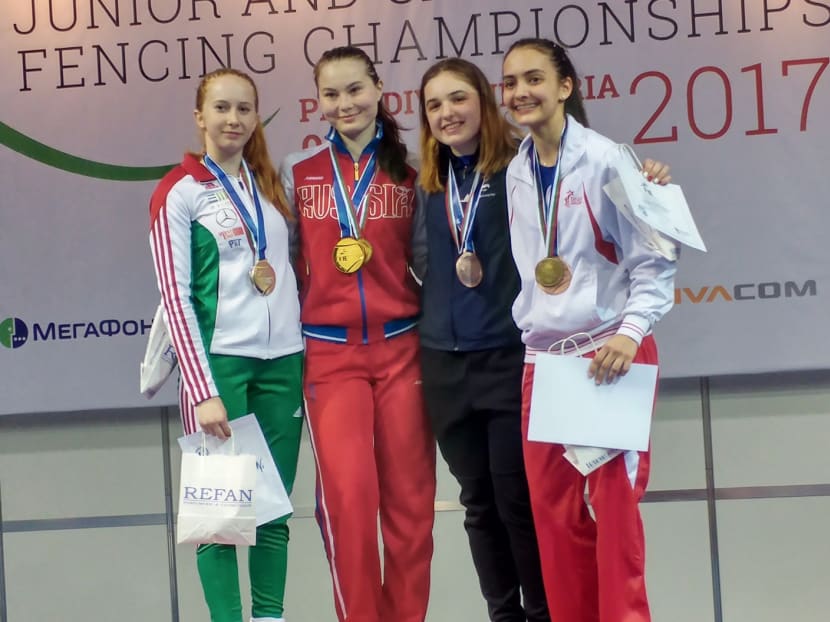 This one’s for you, Dad, says emotional Amita after world cadet fencing ...