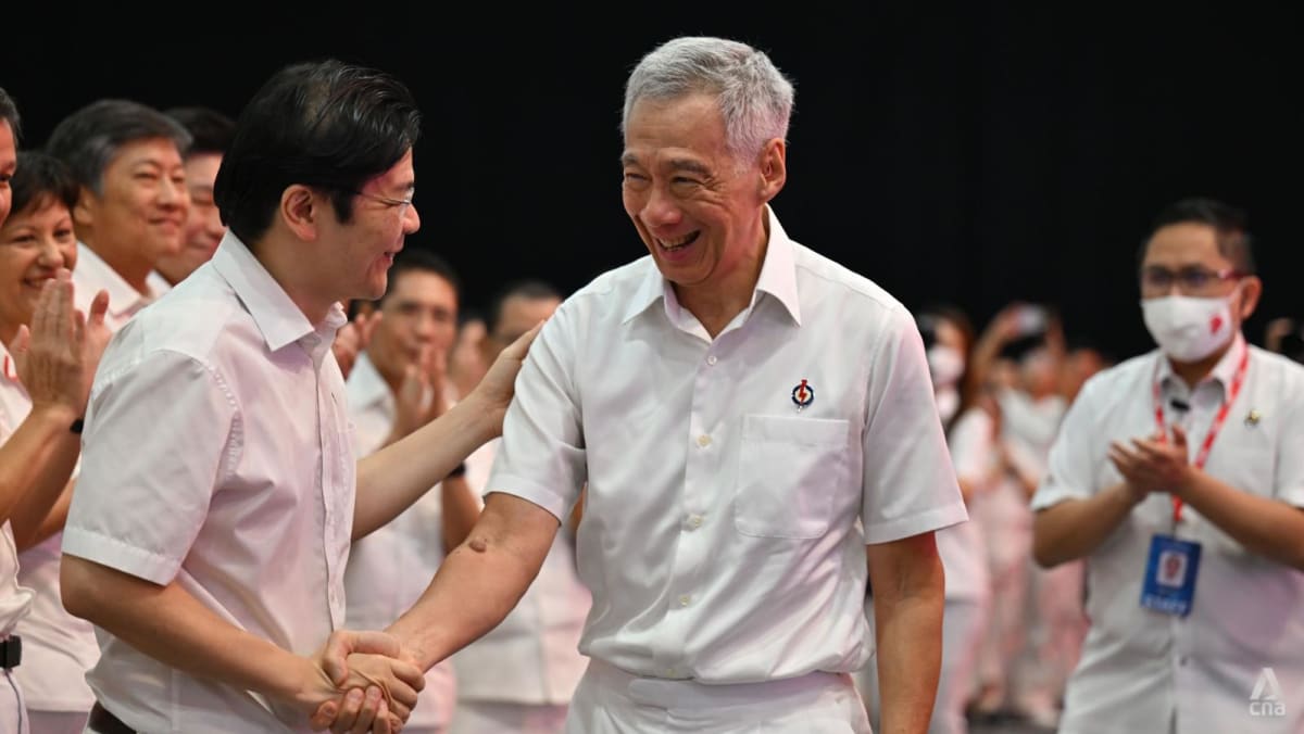 PM Lee to hand over leadership to DPM Lawrence Wong by November 2024 ... PM Lee to hand over leadership to DPM Lawrence Wong by November 2024 ...
