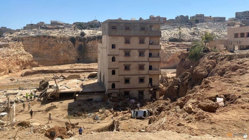 Libya's flood-hit Derna struggles to deal with corpses after huge death toll - CNA