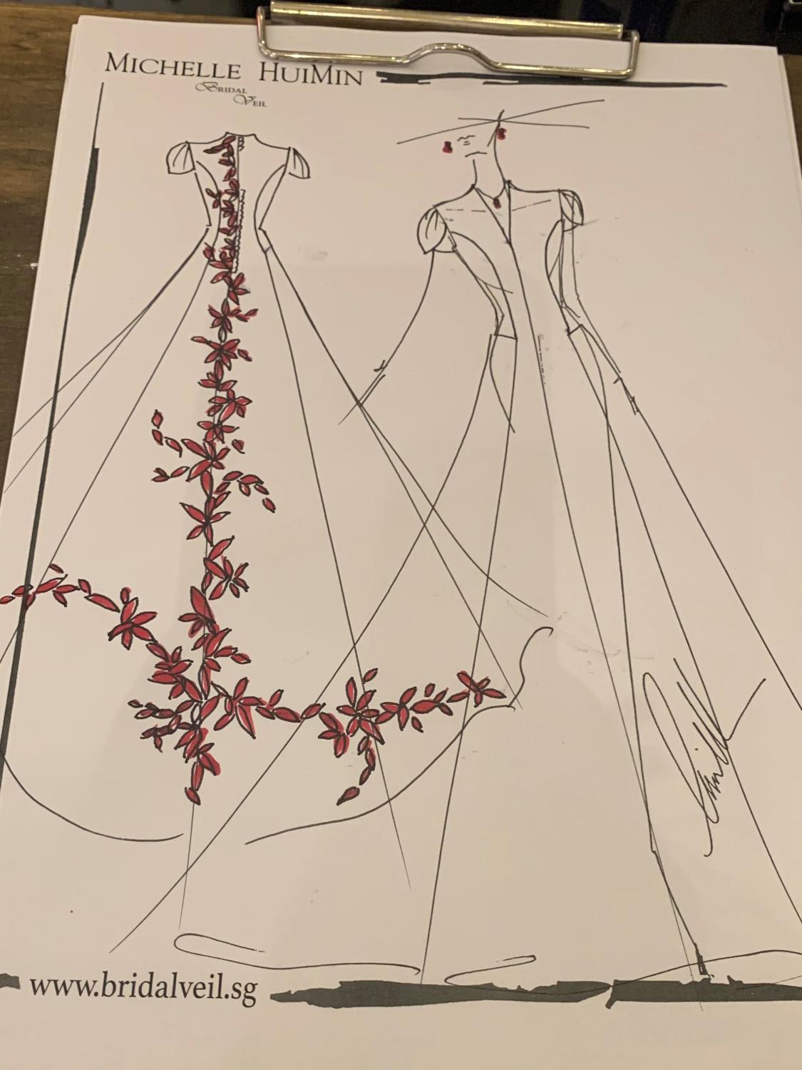 The story behind Hong Huifang’s Singapore-inspired dress at the Golden ...